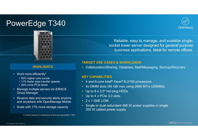 Dell Technologies - The Complete ISG Hardware Portfolio | PDF