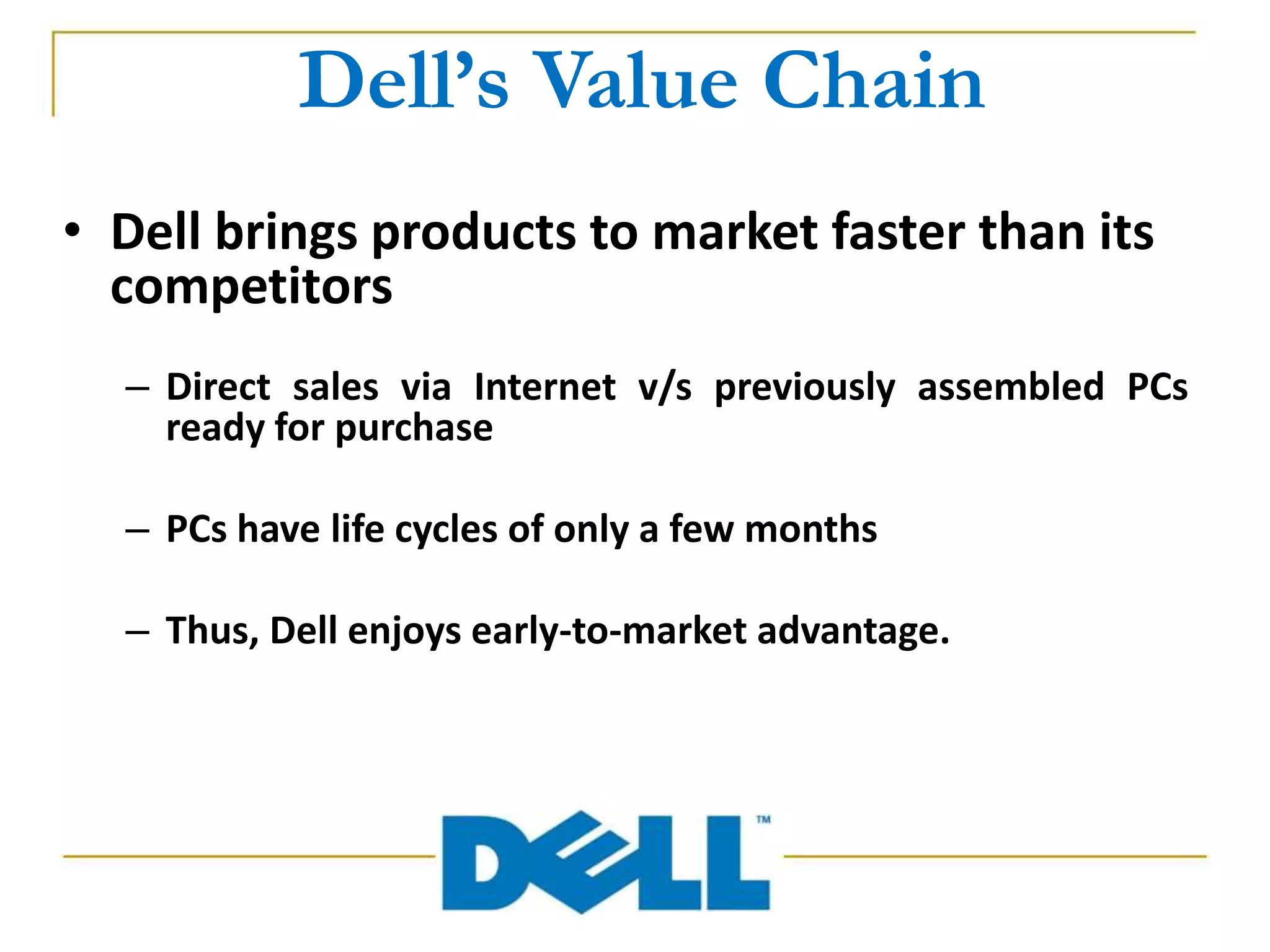 Dell value chain | PPSX