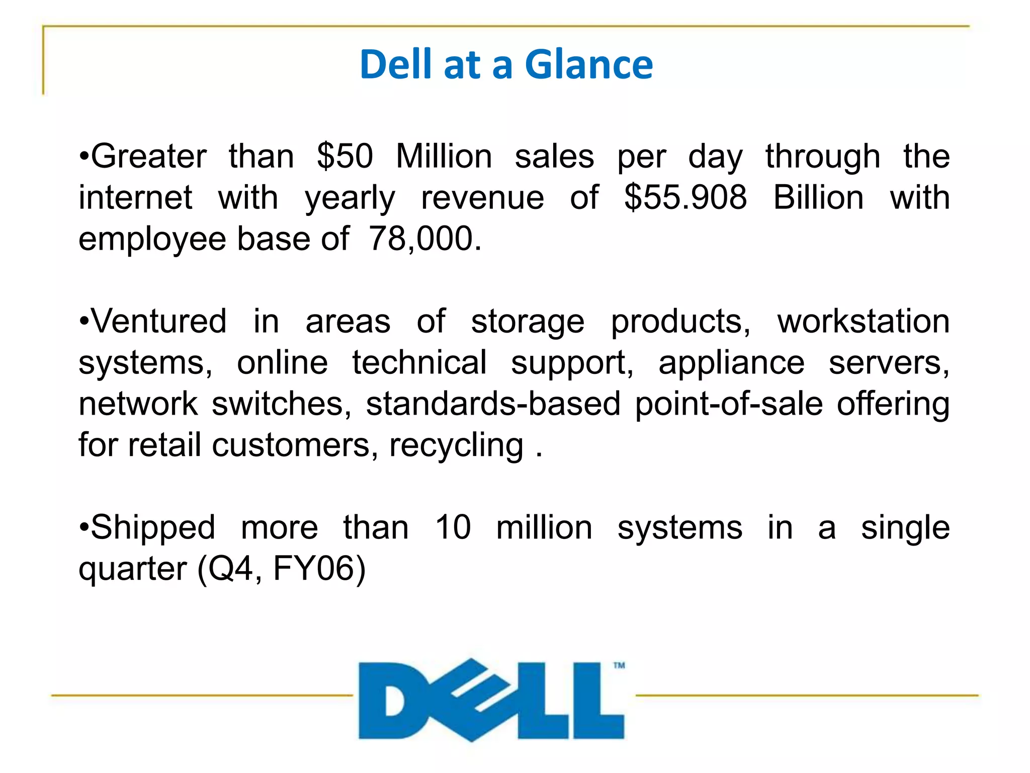 Dell value chain | PPSX