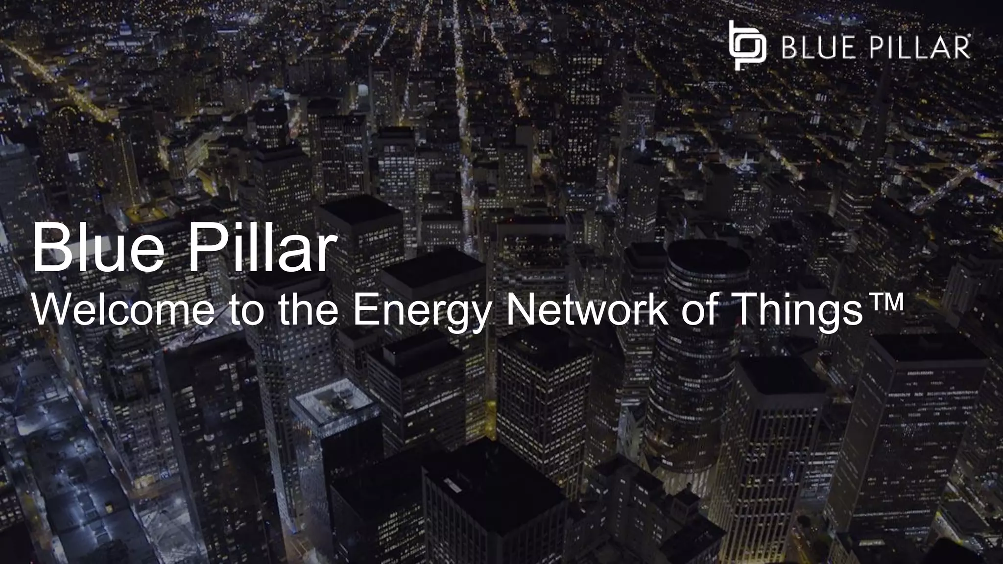 Blue Pillar Dell World 2016 Energy IoT presentation | PPT