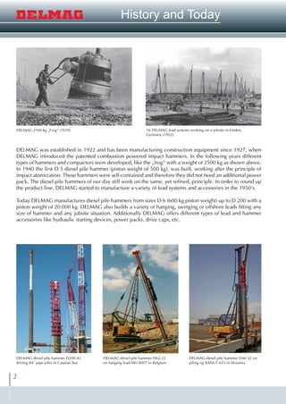 Delmag Pile Driving Equipment | PDF