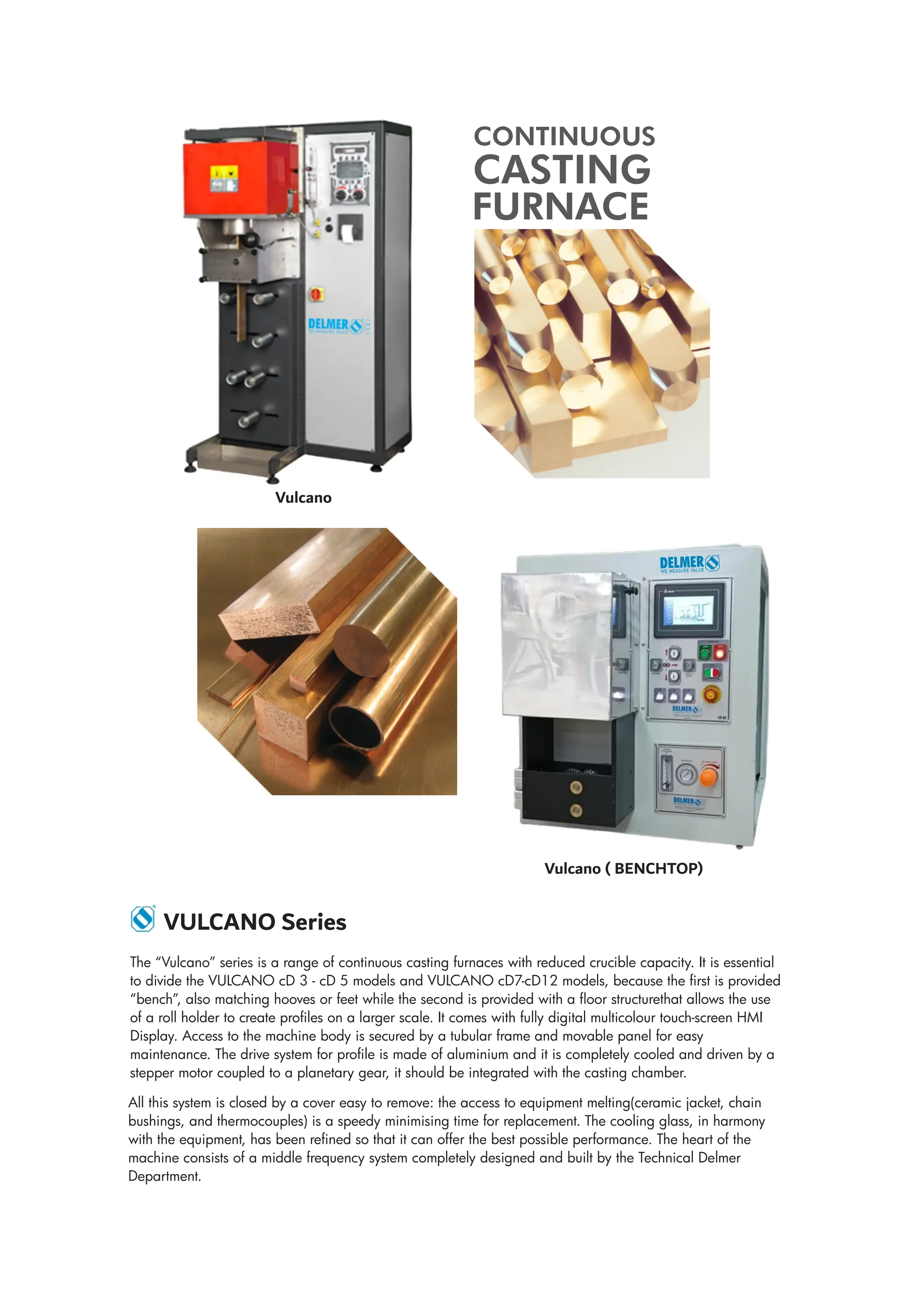 Delmer Melting Casting equipment machinw | PDF