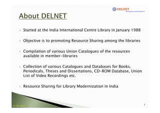 Delnet | PDF