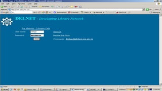 DELNET by Gaurav Boudh | PPTX