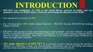 DELNET by Gaurav Boudh | PPTX