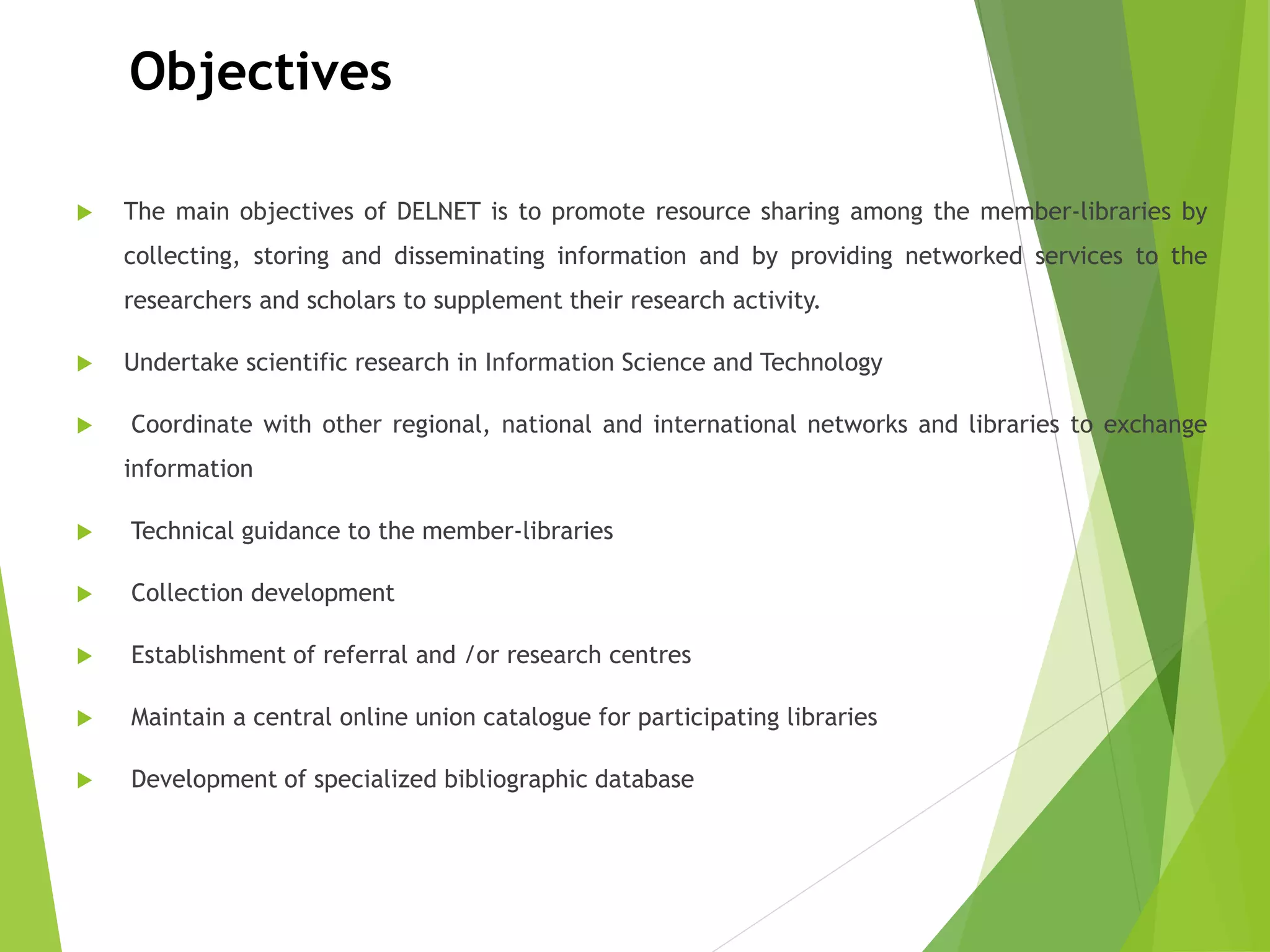 DELNET.pptx | Databases | Computer Software and Applications