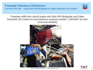 Delo 400 with isosyn technology saf proof of performance deck cummins ...