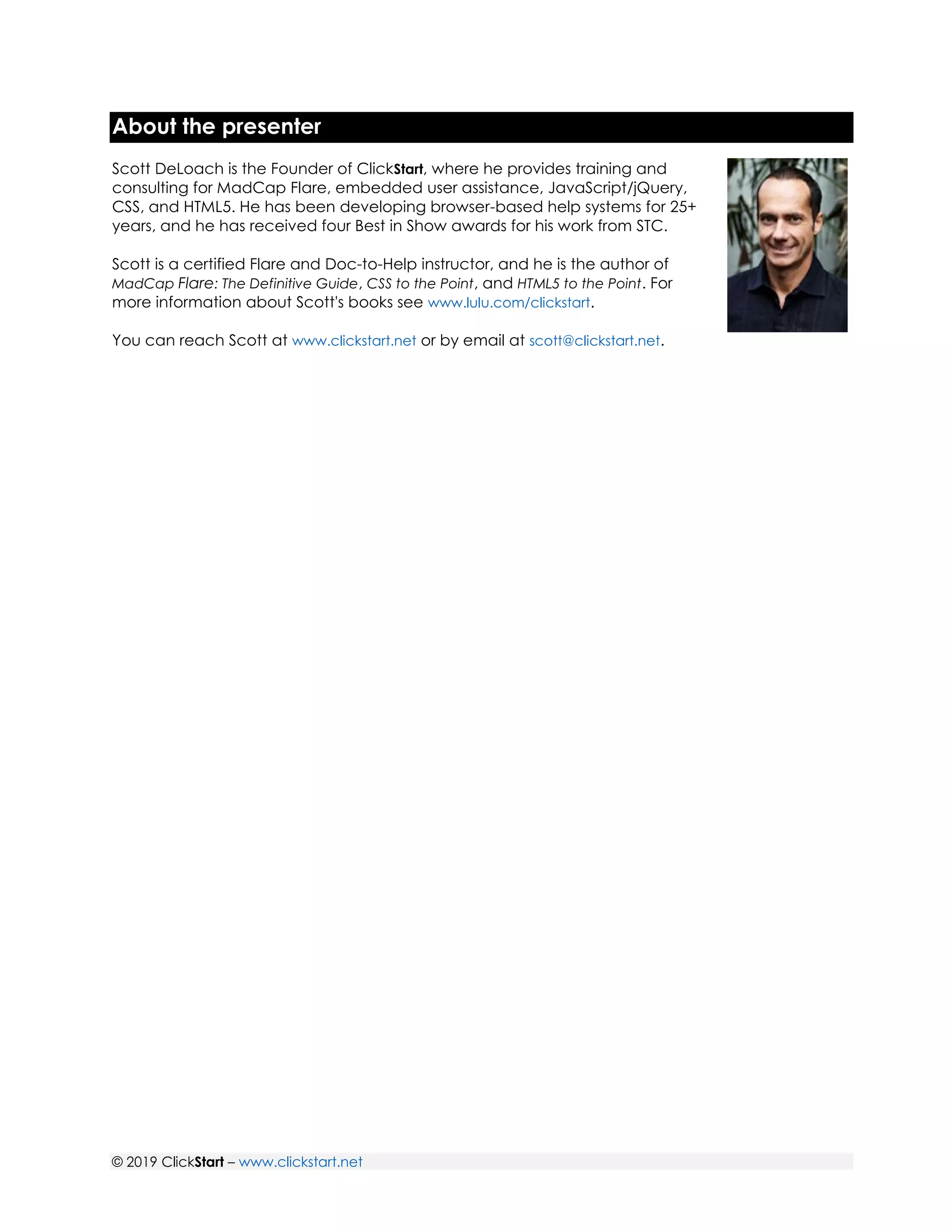 Enhancing MadCap Flare HTML5 Responsive Layout and Design - MadWorld ...