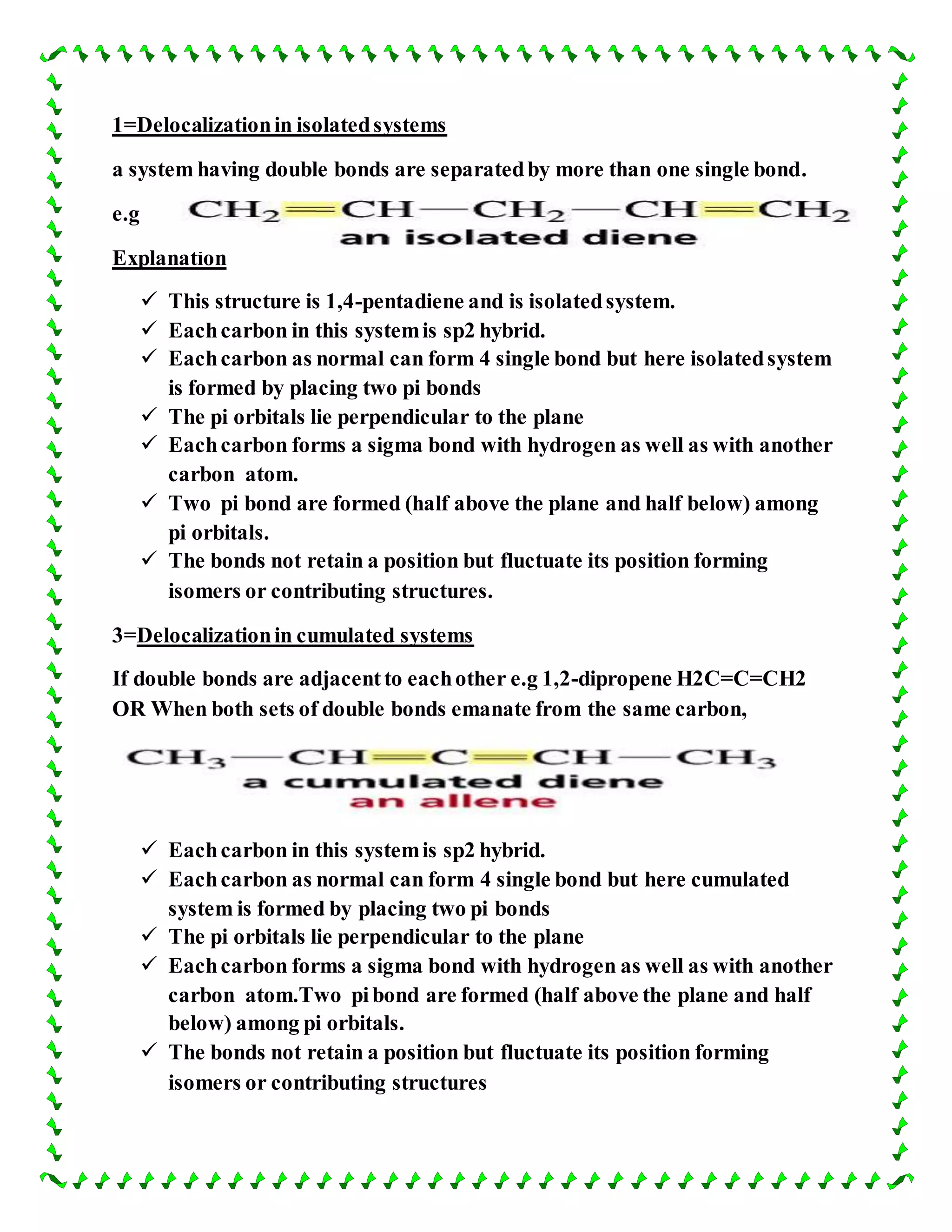 Delocalization in chemical bonding | DOCX
