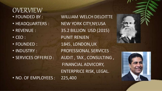William Welch Deloitte