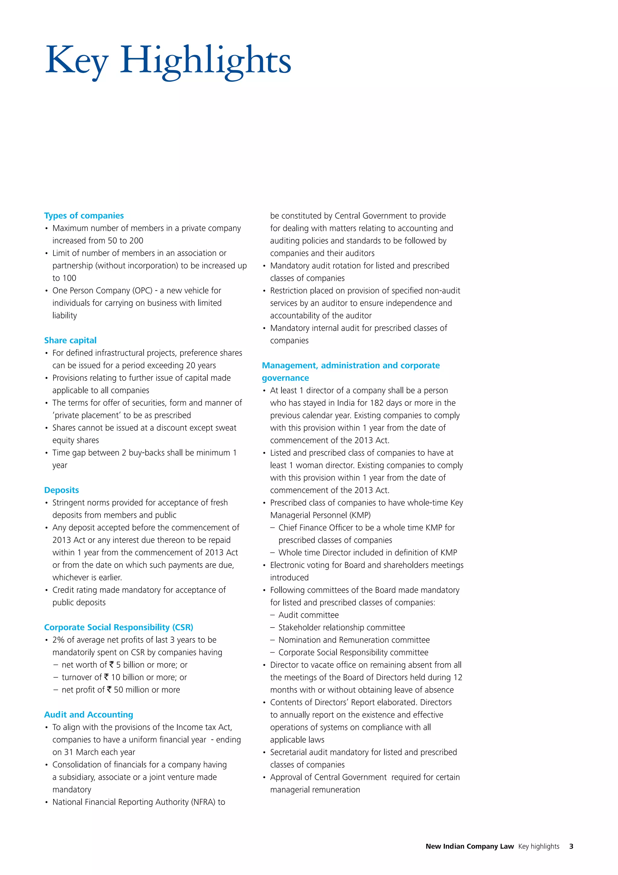 Deloitte flyer-highlights-companies-bills2013 | PDF