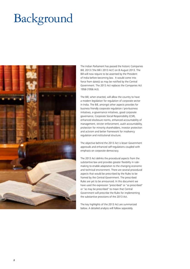 Deloitte flyer-highlights-companies-bills2013 | PDF