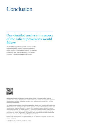 Deloitte flyer-highlights-companies-bills2013 | PDF