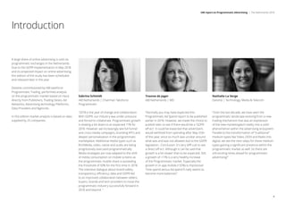 IAB Netherlands – Deloitte Programmatic Advertising 2018 | PPT