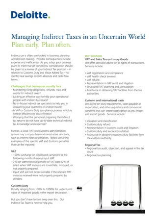 Deloitte its brochure2011 | PDF | Business Accounting & Finance | Business