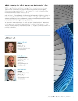 Legal Entity Management: Modernizing your approach | PDF