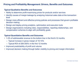 Deloitte vendavo sept 2010 - outcome based approach | PPT