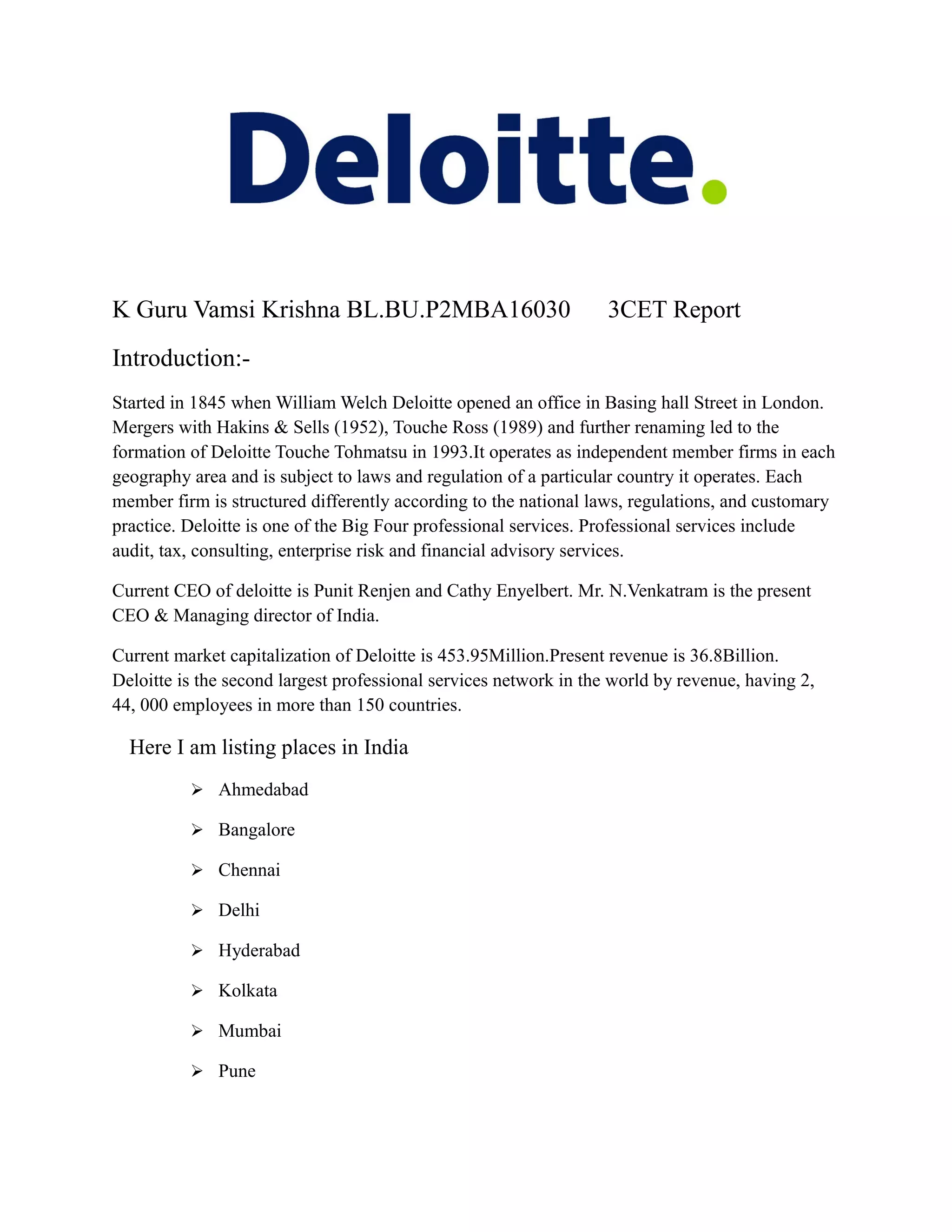 Deloitte 3 cet | PDF