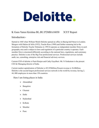 Deloitte 3 cet | PDF