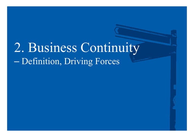 Deloitte Business Continuity Management | PDF