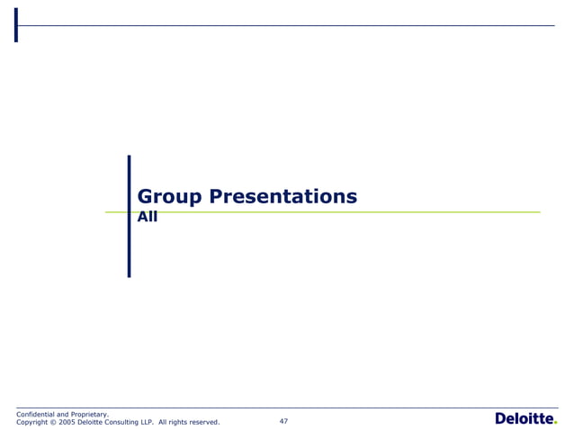 Deloittecaseinterview | PPT