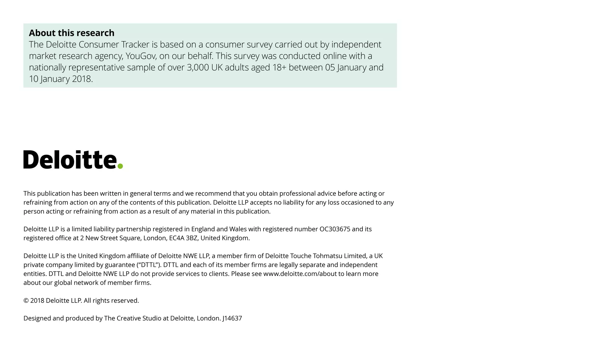 Deloitte consumer tracker q4 2017 | PPT