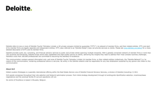 UK investment trends - Location strategies one year after Brexit | PPT