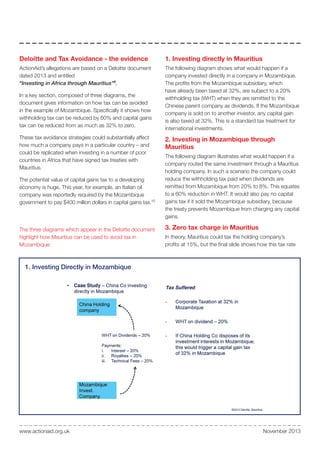 Deloitte in Africa: Advising Big Businesses on how to avoid Tax in some ...