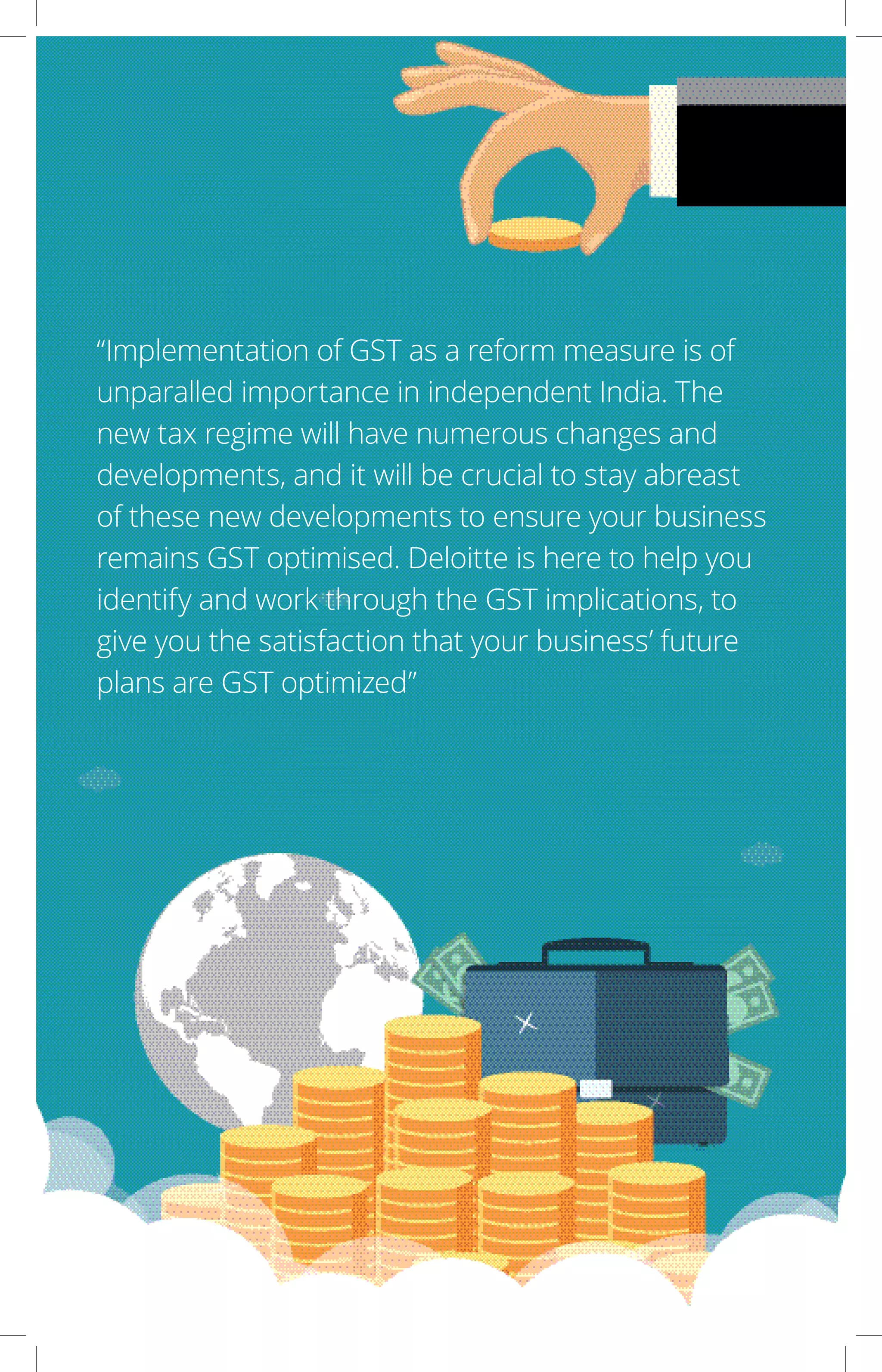 Deloitte India: How to make GST work for you | PDF