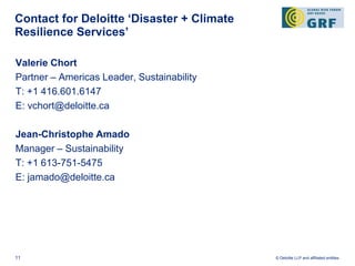 Deloitte_JCAmado_ClimateResilienceReadinessIndex_Aug25_08072014FINAL | PPTX