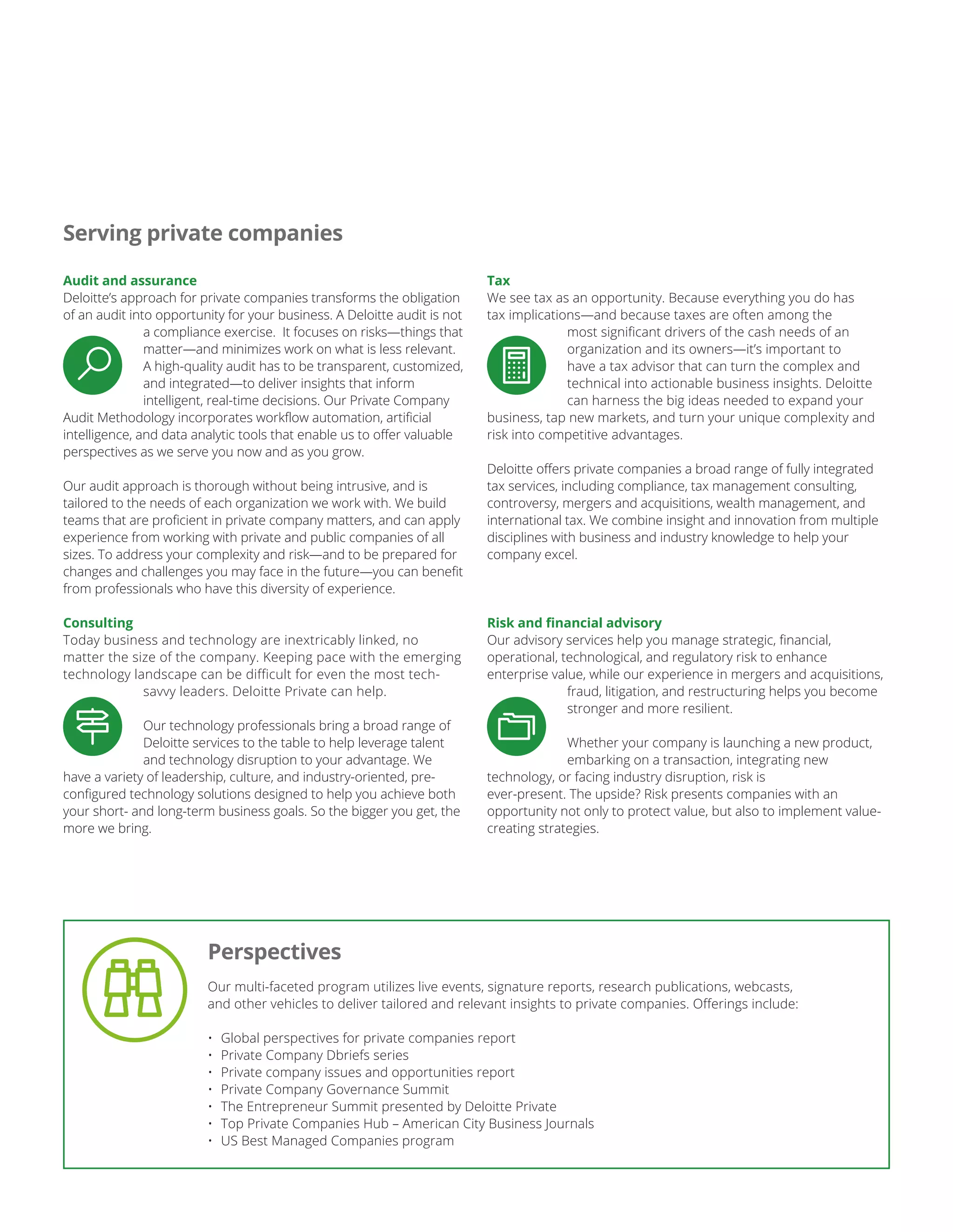 TEI Conference Deloitte Private Brochure | PDF