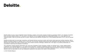 Deloitte - Procurement at a digital tipping point | PPT