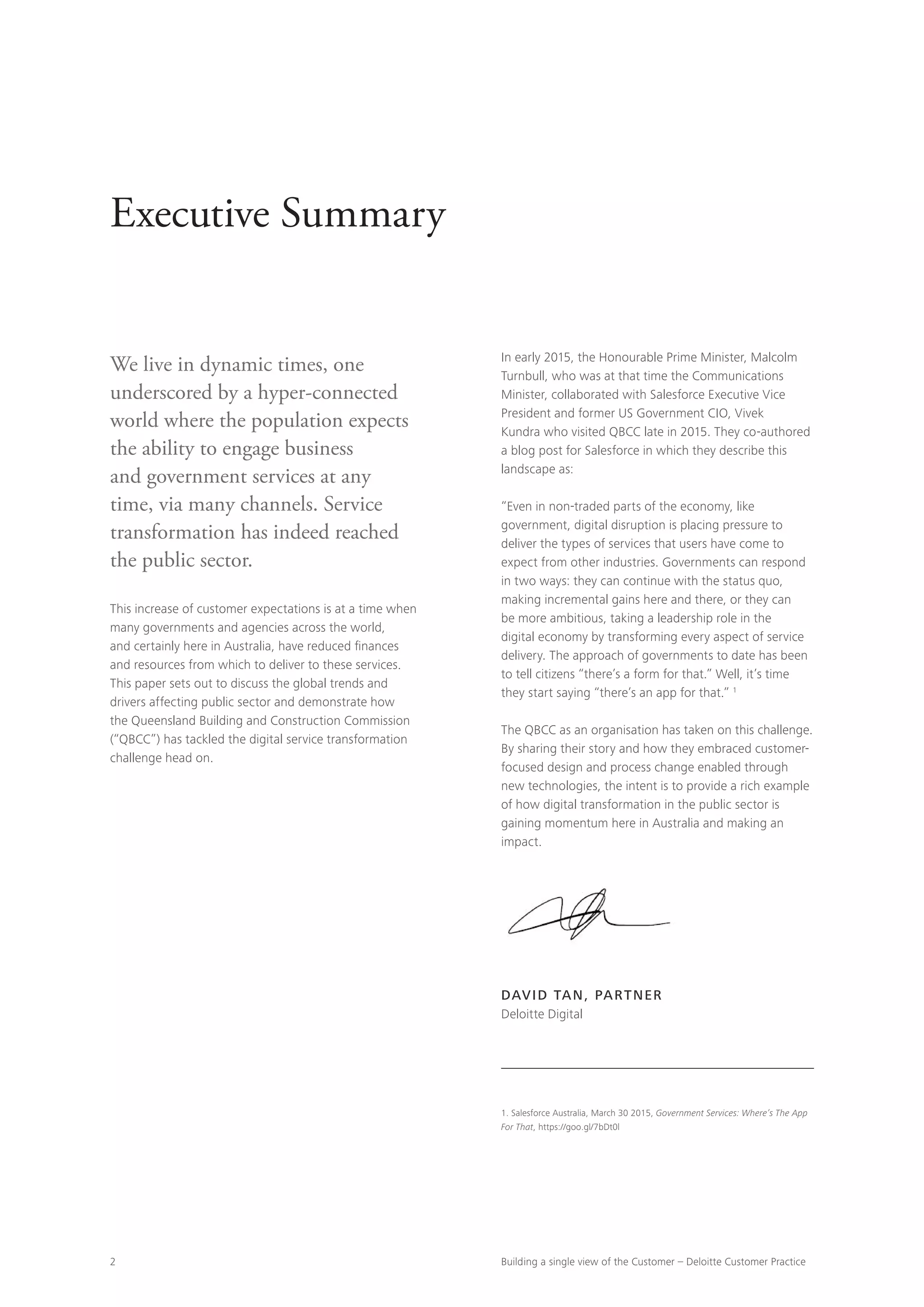 Deloitte Digital QBCC White Paper | PDF