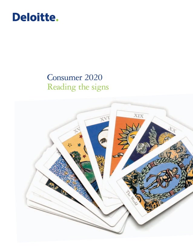 Deloitte reports consumer 2020 | PDF