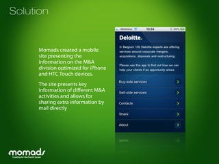 Deloitte Mobile Brochure | PDF | Smartphones | Consumer Electronics