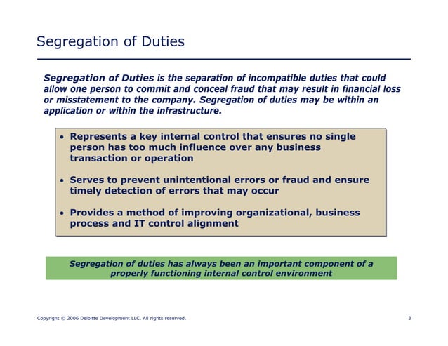 Segregation of Duties Solutions | PDF