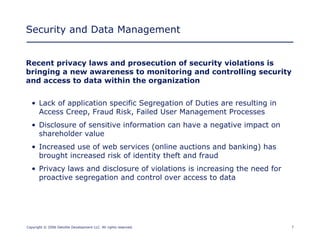 Segregation of Duties Solutions | PDF