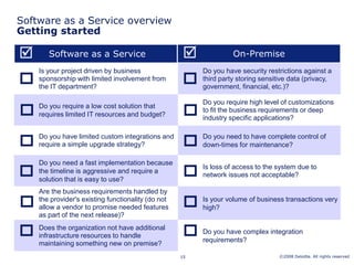 Deloitte Software As A Service Deloitte Seminar | PDF
