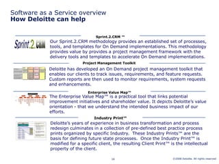 Deloitte Software As A Service Deloitte Seminar | PDF