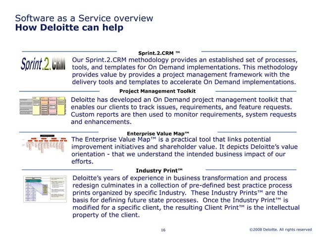 Deloitte Software As A Service Deloitte Seminar | PDF
