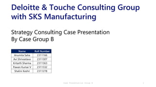 Deloitte & Touche Consulting Group Case Presentation.pptx