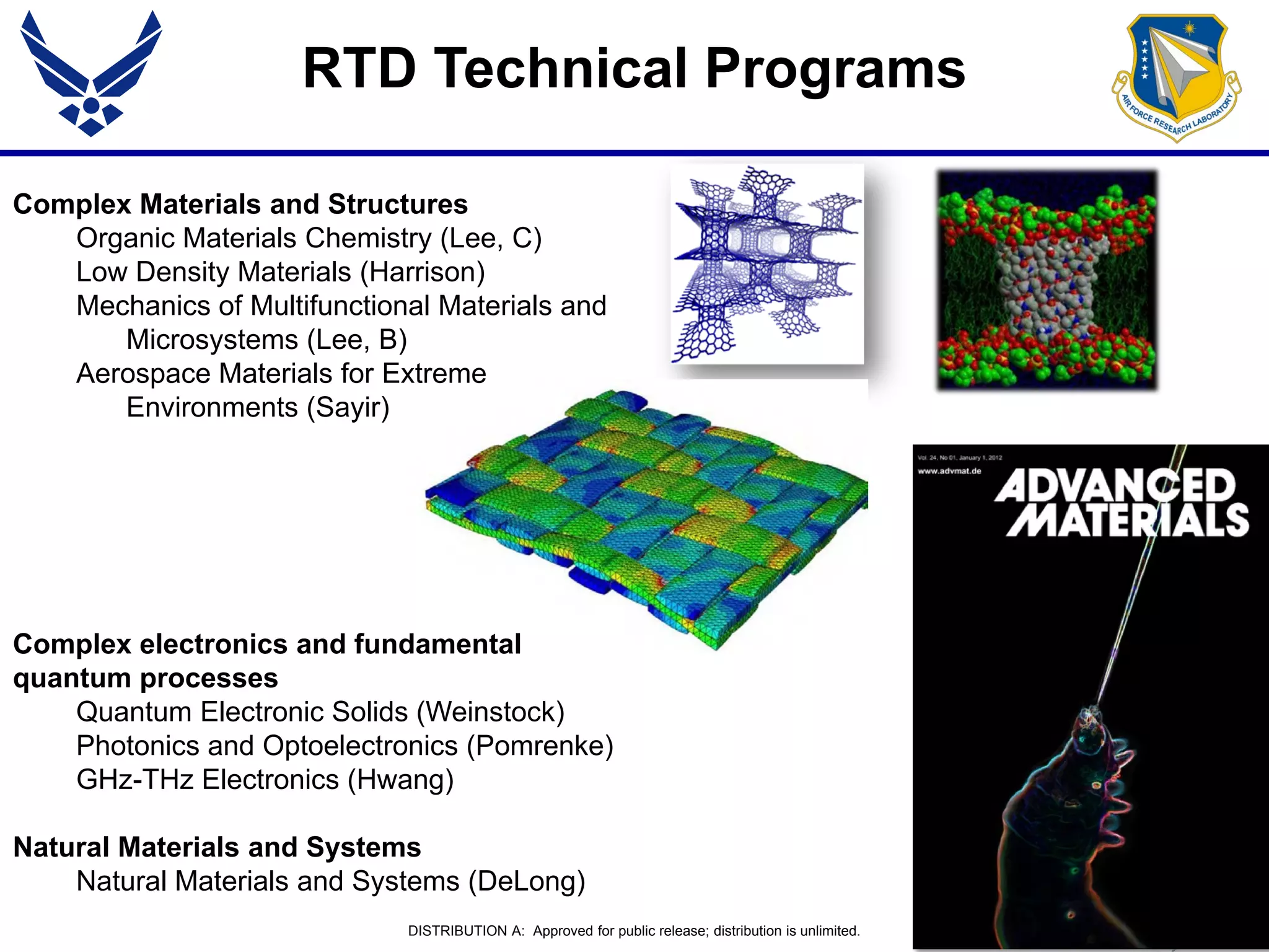 DeLong - Complex Materials and Devices - Spring Review 2013 | PDF