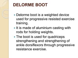 Delorme boot | PPTX