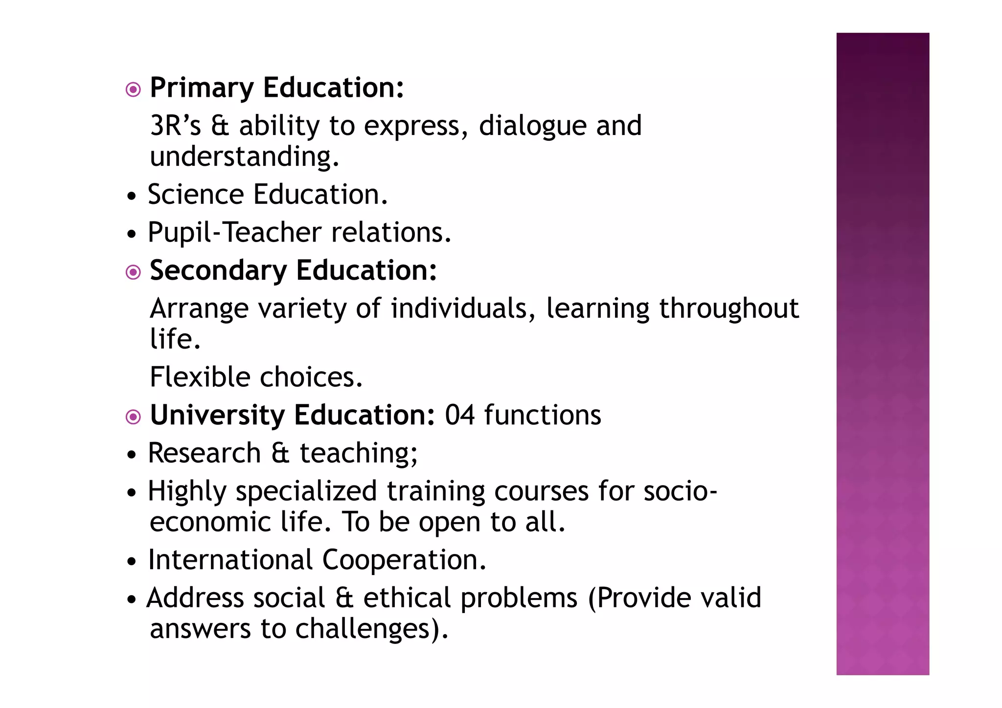 DELOR’S COMMISSION REPORT: FOUR PILLARS OF EDUCATION | PDF