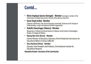 DELOR’S COMMISSION REPORT: FOUR PILLARS OF EDUCATION | PDF