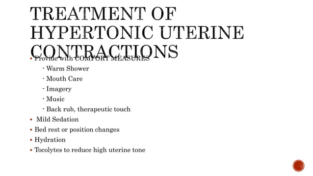 Delovino, Hypertonic uterine contractions.pptx