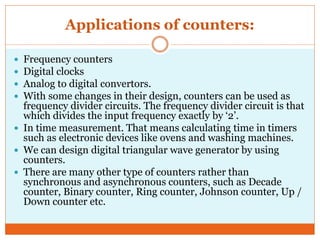 Latch and Counter | PPTX