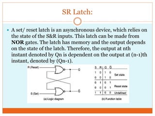 Latch and Counter | PPTX