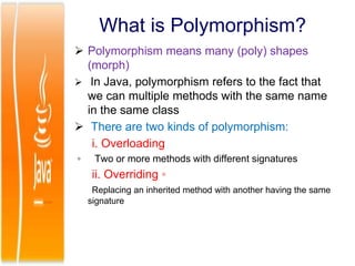 Method Overloading in Java | PPT