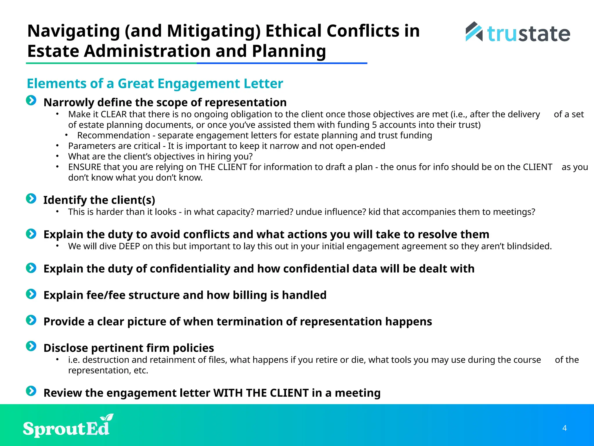 Ethical Conflicts in Estate Administration and Planning | PPTX